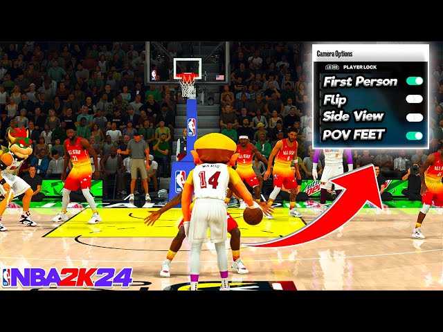 NBA 2K24 guide: How to change camera angles in the Park?