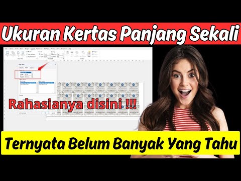Cara Mengatur Ukuran Kertas Panjang di Word