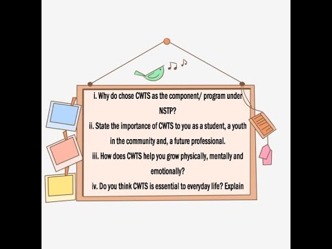 WHAT IS CWTS?