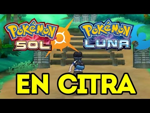 DESCARGAR POKÉMON SOL Y LUNA - CITRA [EMULADOR PC] [FUNCIONANDO]