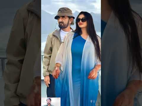 New Wife👰 no (7) Dubai Sheikh Muhammad bin Rashid Al Makhtoum Family Couple 👫💜