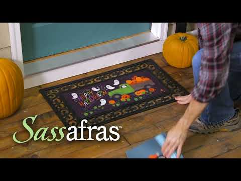 "Sassafras" Switchable Doormats from Evergreen