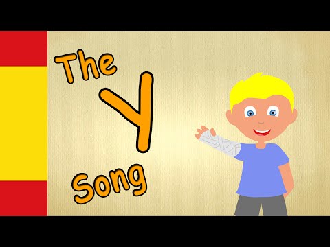 Letter Y - learn spanish - abc song spanish letter Y