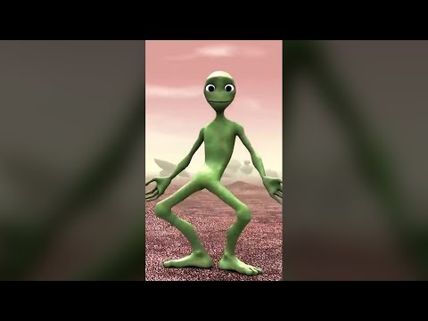 Dame Tu Cosita Voice in REAL LIFE ep.3 🤪 (Green Alien Dance) #shorts