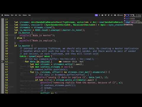 [Live] Codecrafter redis challenge [replication:18]