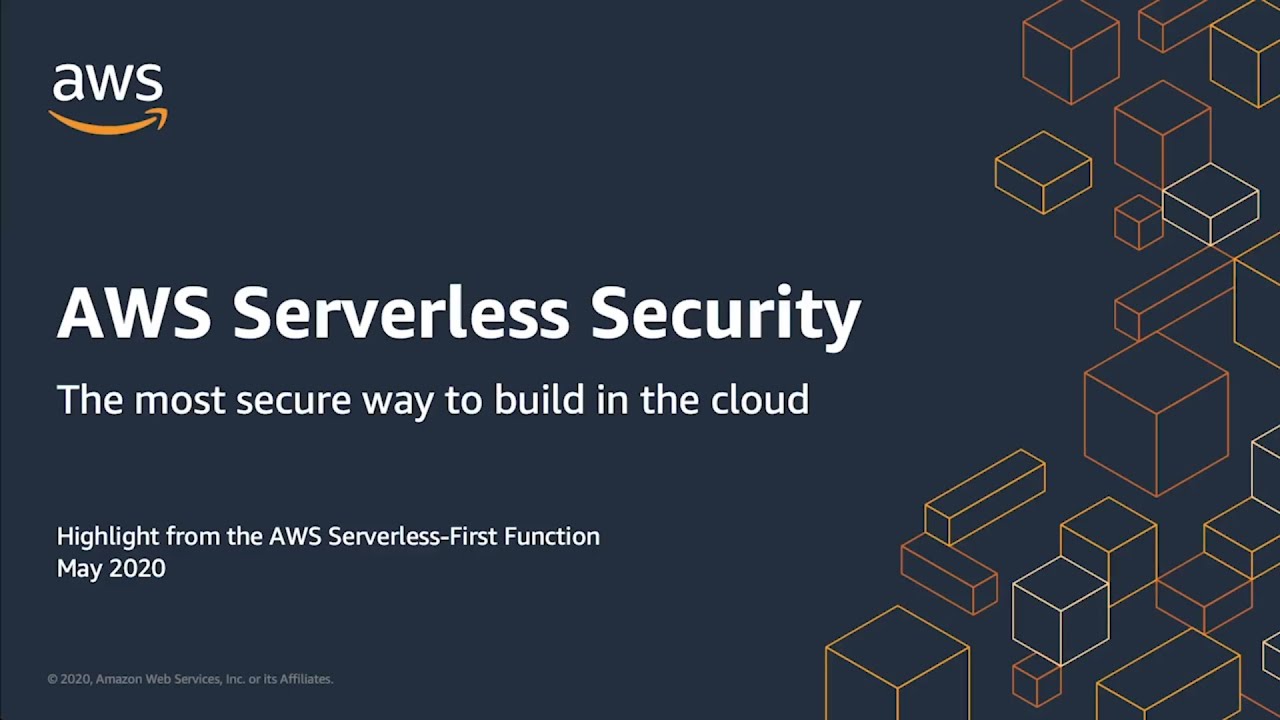 AWS Serverless Security: the Most Secure Way to Build in the Cloud