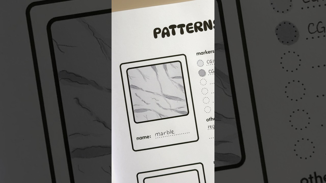 🌟Tutorial Alert: Marble Pattern with Ohuhu Markers! 🌟 #coloring #ohuhu #coloringtutorial #tutorial