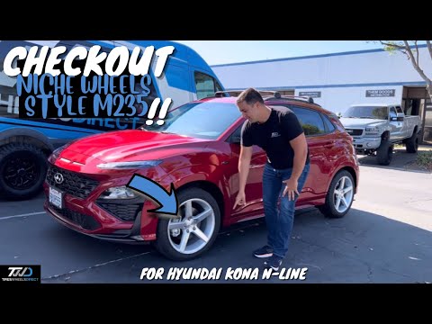 Hyundai Kona N-Line on Niche M235 Wheels, CHECK THIS OUT!!