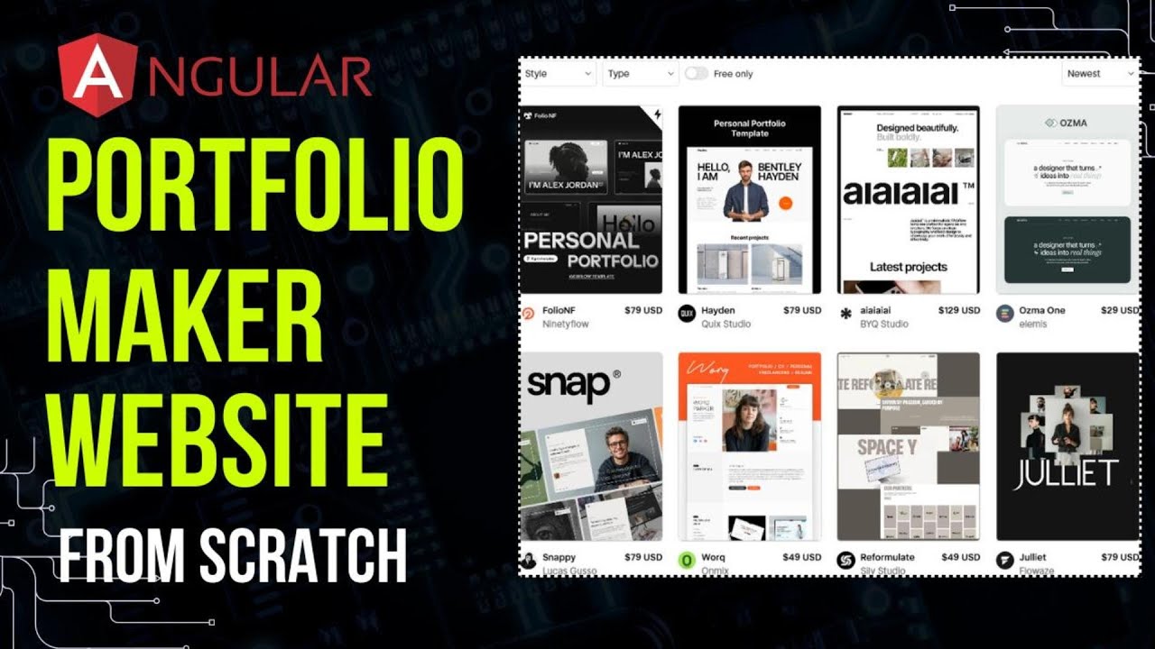 Building a Portfolio Maker with Angular & Node.js | Part 1