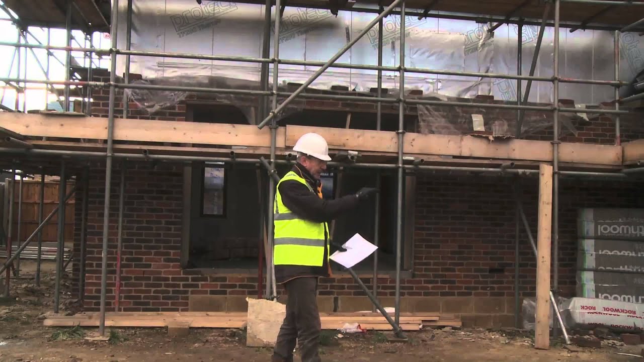 Self build a Potton barn update 6 - Drylining the timber frame walls and preparing for second fix