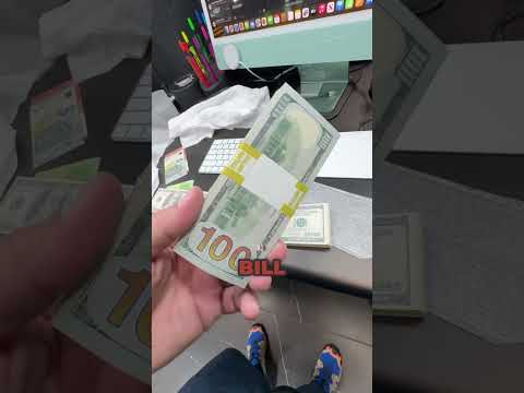 Spending Discontinued $100 Bills in America #money #currency #discontinued