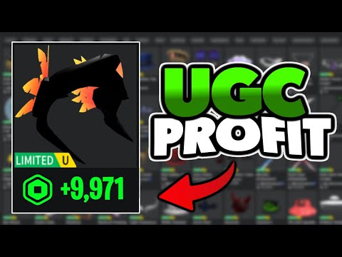 How To Sell AND Make PROFIT with UGC LIMITEDS! (I MADE 10K+)