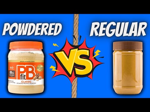 Powdered Peanut Butter is WORSE Than Regular?! (Regular vs. Powdered)