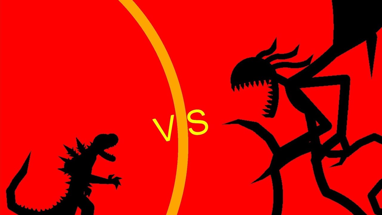 Godzilla Vs The Devil (Stick Nodes And Kinemaster)