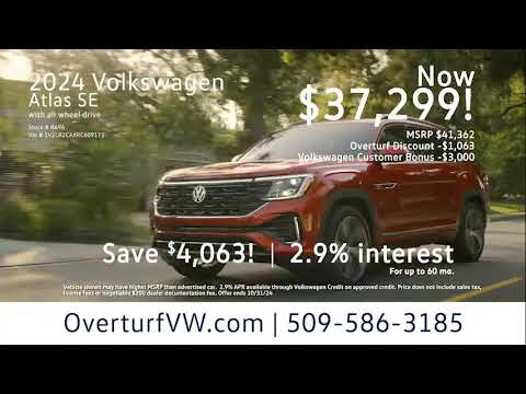 2024 Volkswagen Atlas Special at Overturf Volkswagen October 2024