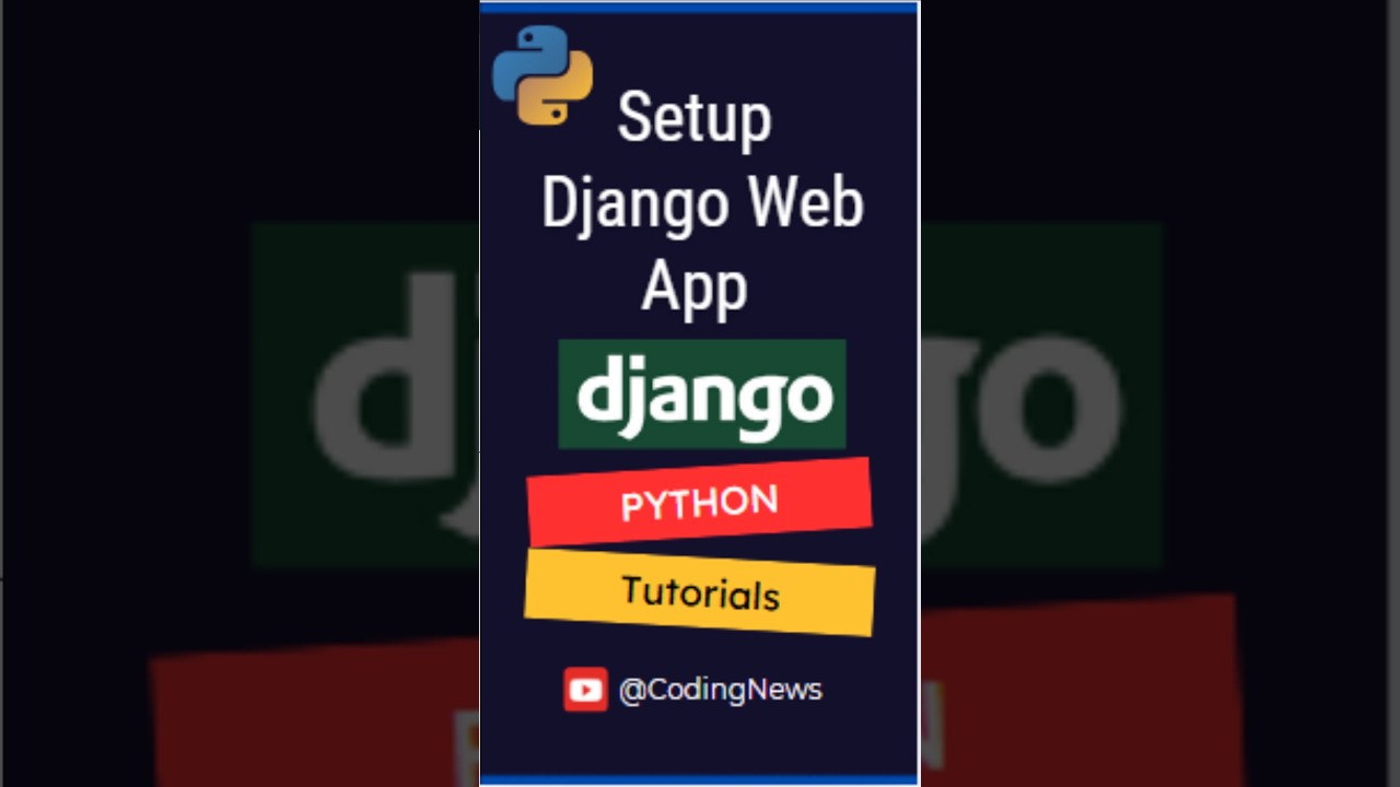 Python Django Setup is easy | Python Tutorial