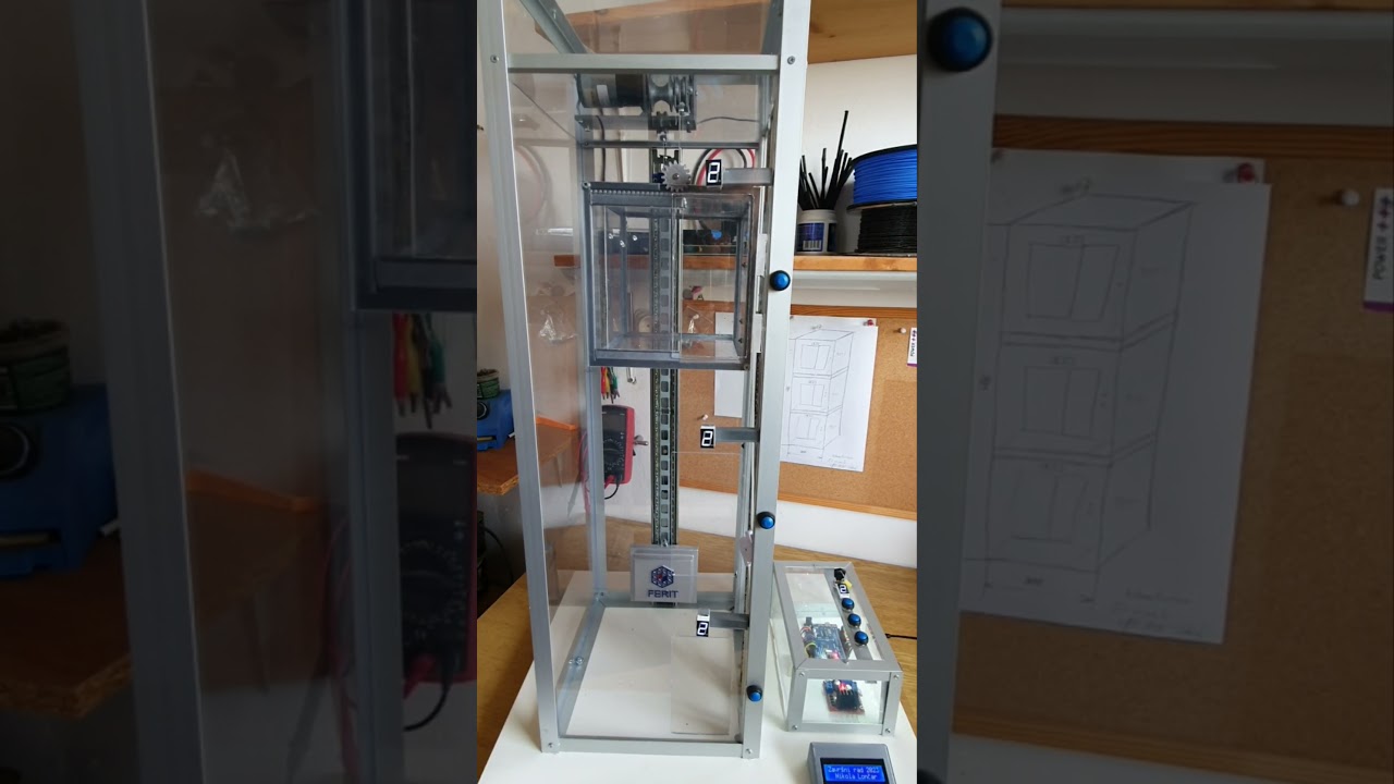 Arduino elevator model