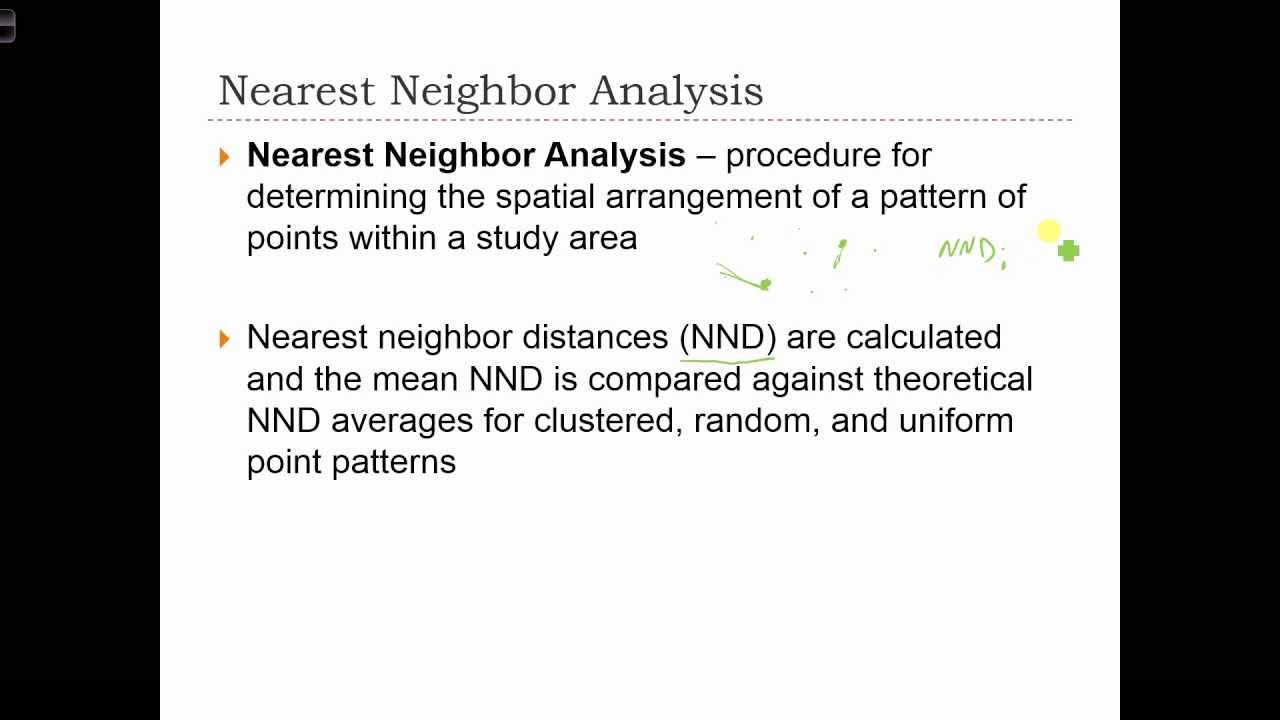 GEOG 3020 Lecture 19-9 Point Pattern Analysis
