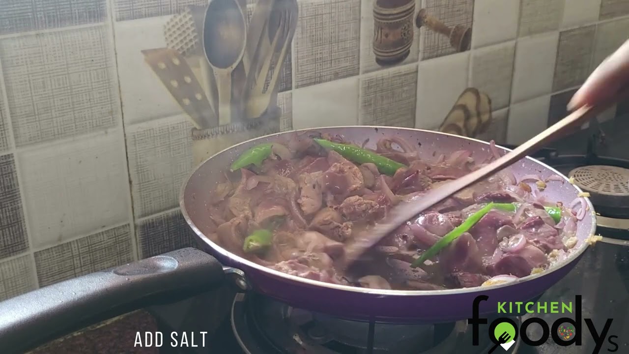 Chicken Liver Pepper Roast | Simple  & Tasty Recipes | Foody's Kitchen