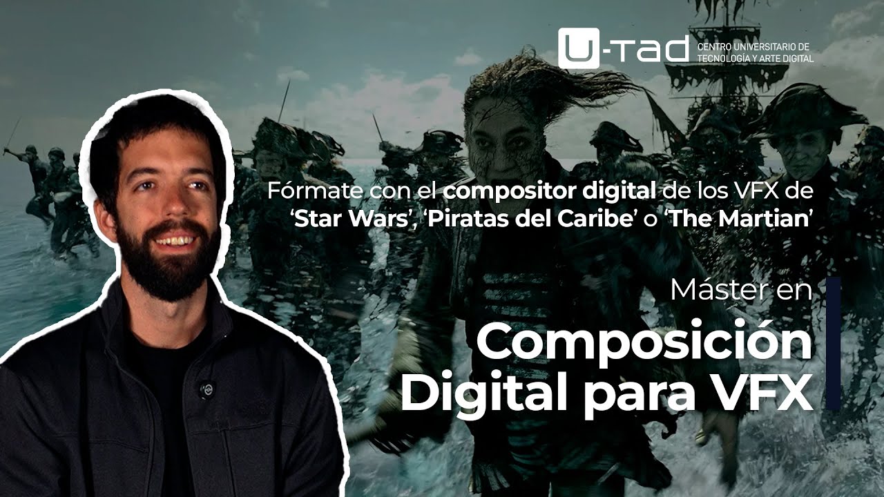 Descubre nuestro Máster en Composición para VFX con Adrián Pueyo