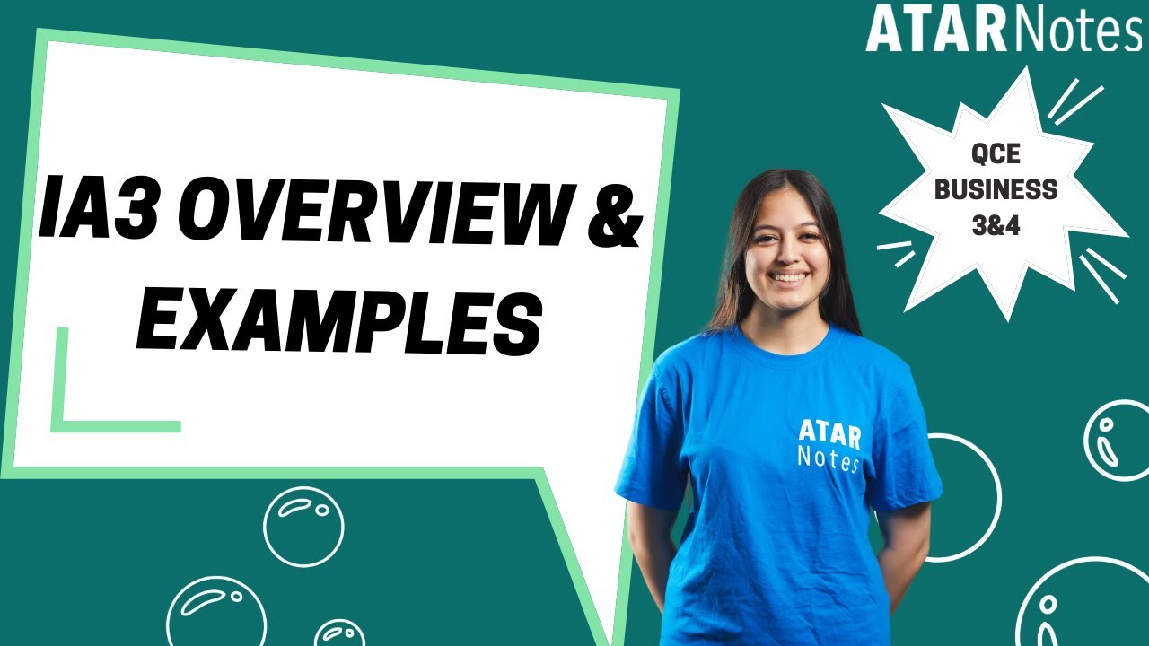 IA3 Overview & Example | QCE Business 3&4