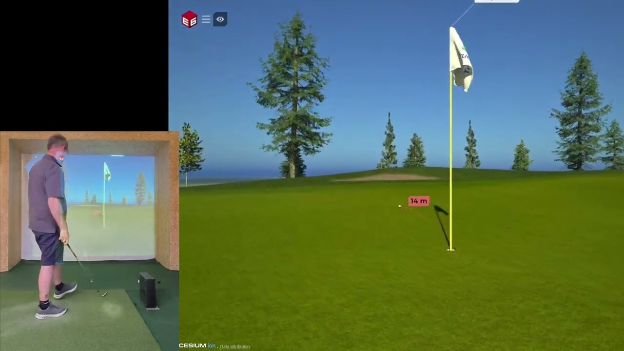 Abacoa Golf Club (Jupiter, Florida, USA) - Full Round - E6 Apex Golf Sim