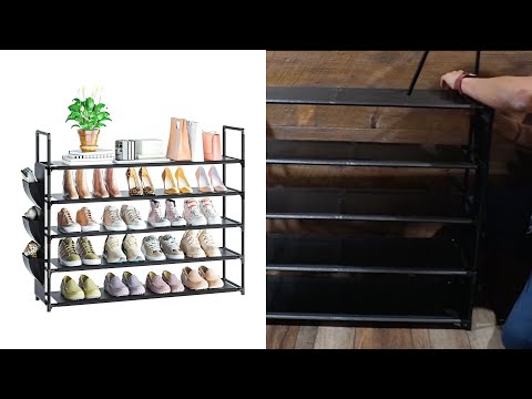 Oyrel 5 Tier Shoe Organizer Storage Rack First Impressions