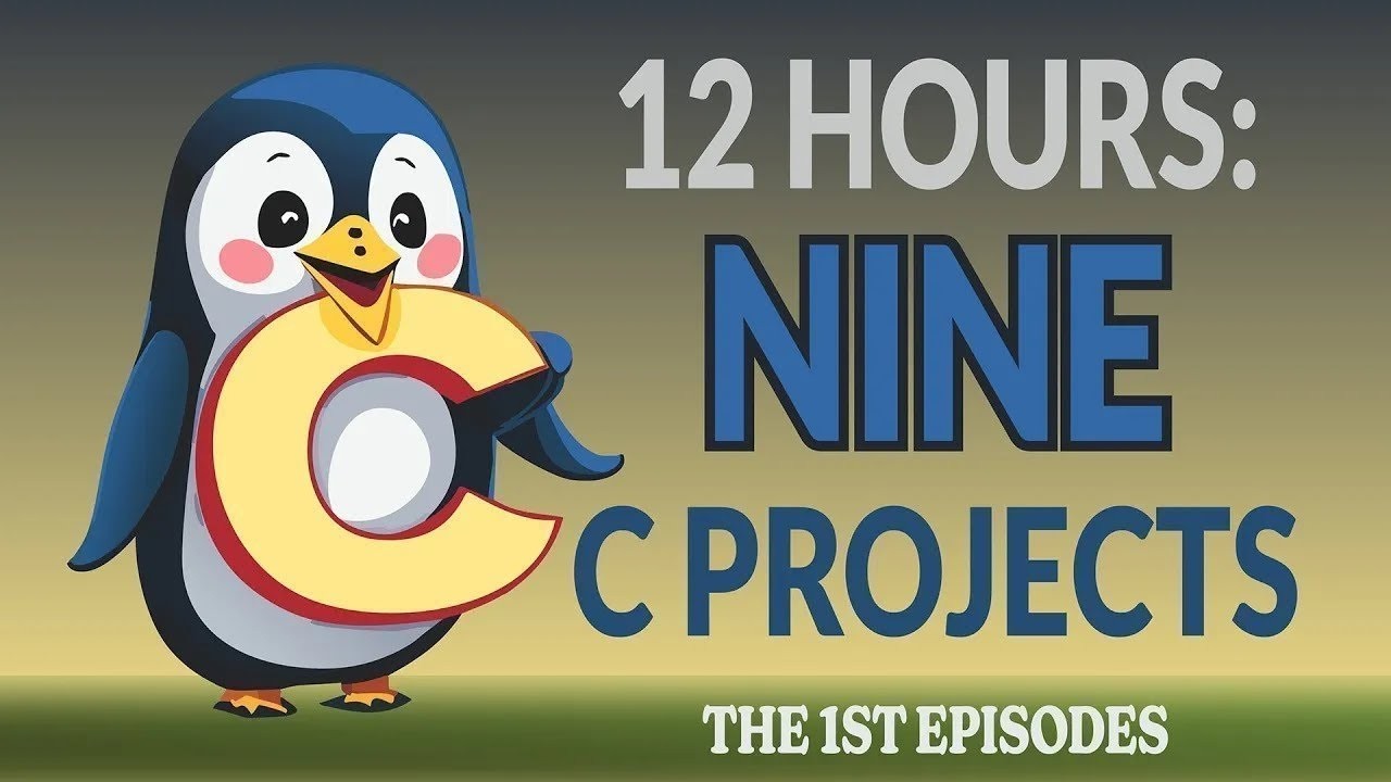 9 different C Projects: The 1st episodes