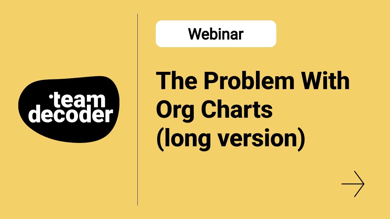 What's the problem with the Org Chart ???