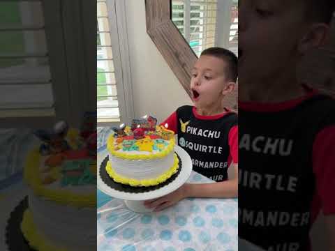 Carter’s Pokemon Birthday With Party City