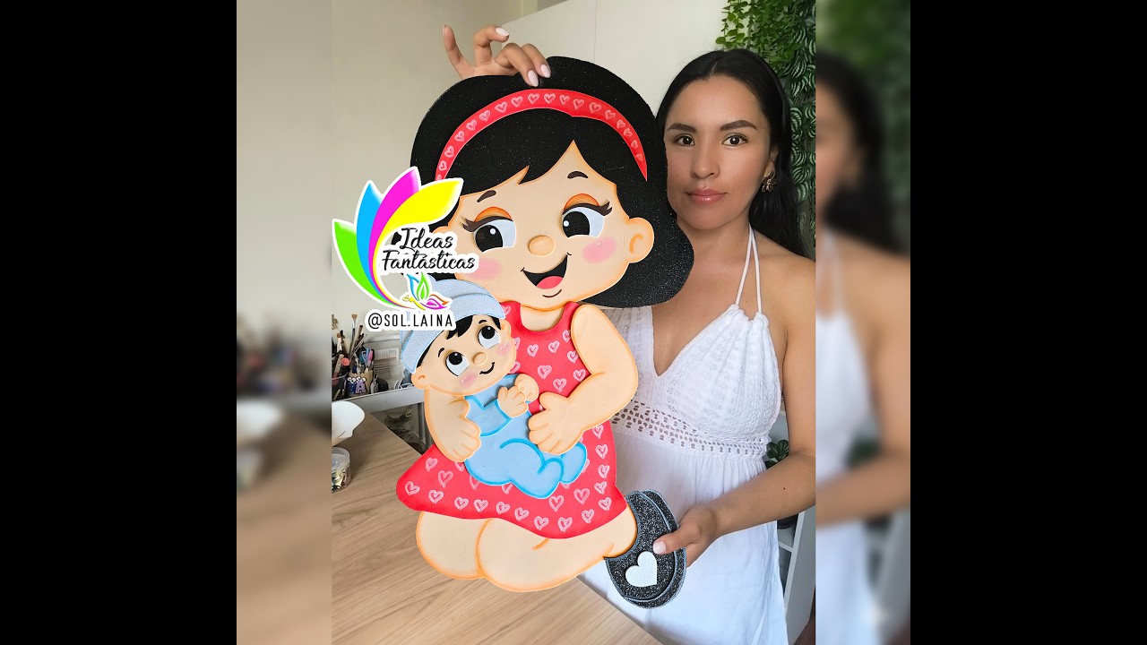 Ideas para decorar en el día de la Madre, plantillas listas para armar, mira la descripción