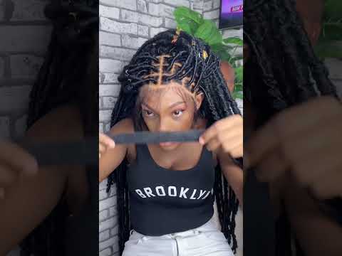 How to install faux locs wig by ronnieluxebeauty wigs