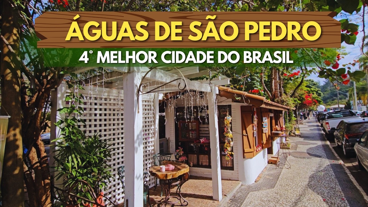 ÁGUAS DE SÃO PEDRO: THE SMALLEST CITY IN SP AND THE MOST DEVELOPED IN BRAZIL! - São Paulo - Tati ...