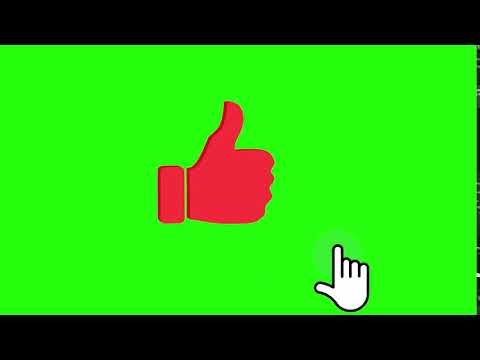 Youtube Green Screen Like and Subscribe and Turn On Notification bell video