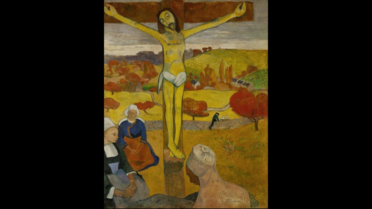 The Yellow Christ by Paul Gauguin