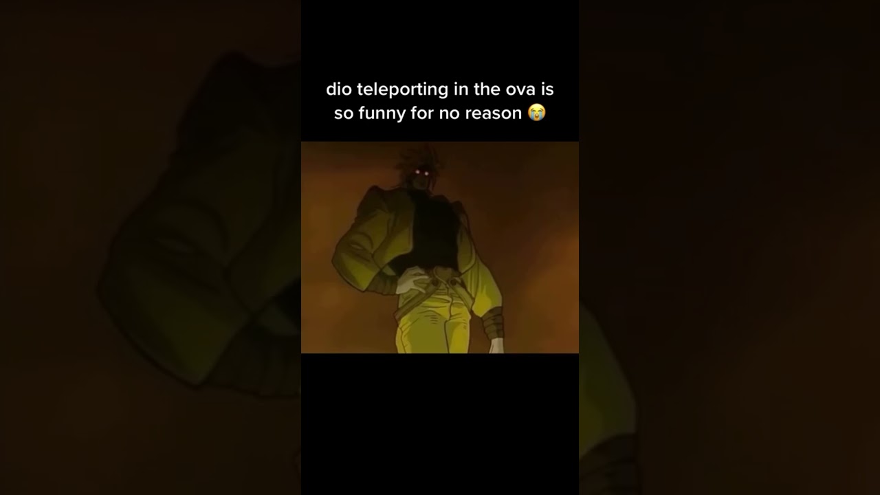dio in the ova is scary #jojo #jojosbizarreadventure #anime #jjba #jojomemes #meme #jojopart #jotaro