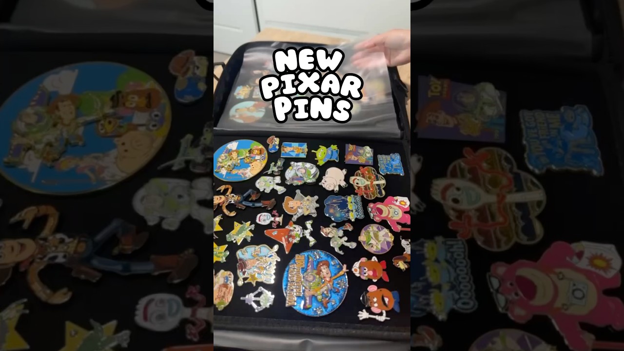 Adding ✨NEW✨ Pixar Pins to my Toy Story Collection | #disneypins #disneypincollection #fypyoutube