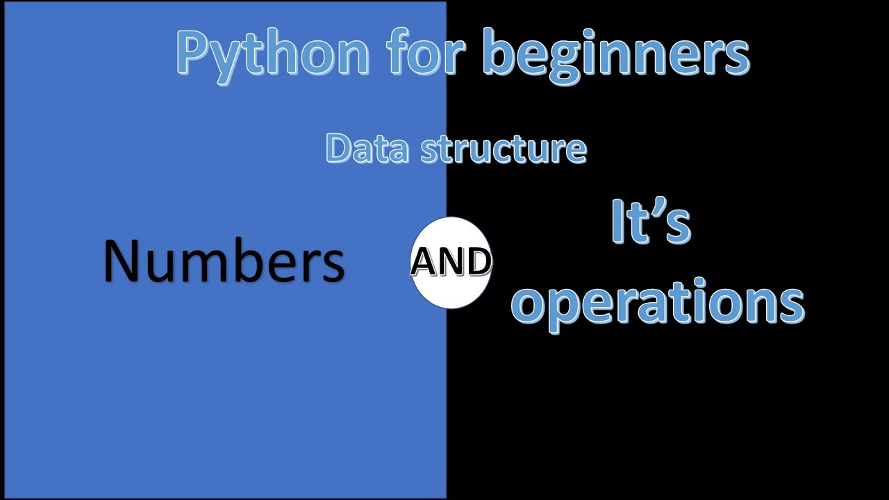 Numbers in Python | python for beginners. Python Tutorial part 4.