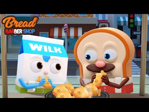 BreadBarbershop3 | Winter snacks have arrived! | english /animation/dessert