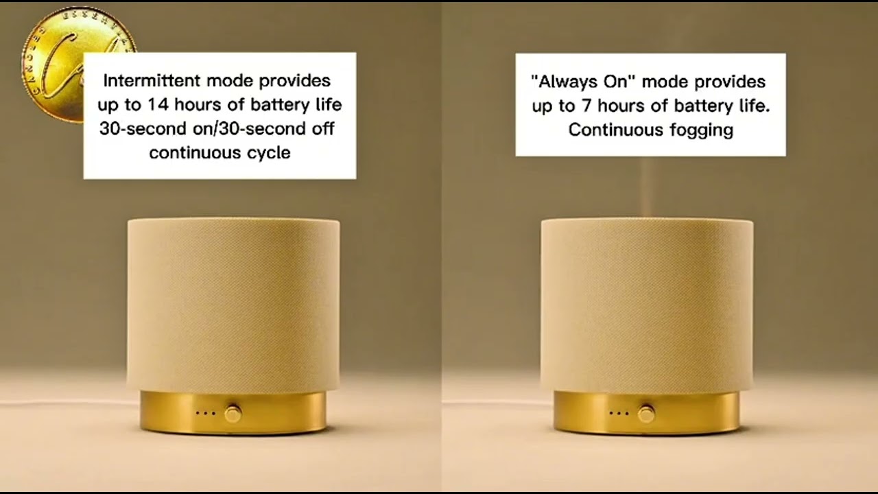 The AuraGlow Quiet Fabric Diffuser blends silent aromatherapy with a soft night light 