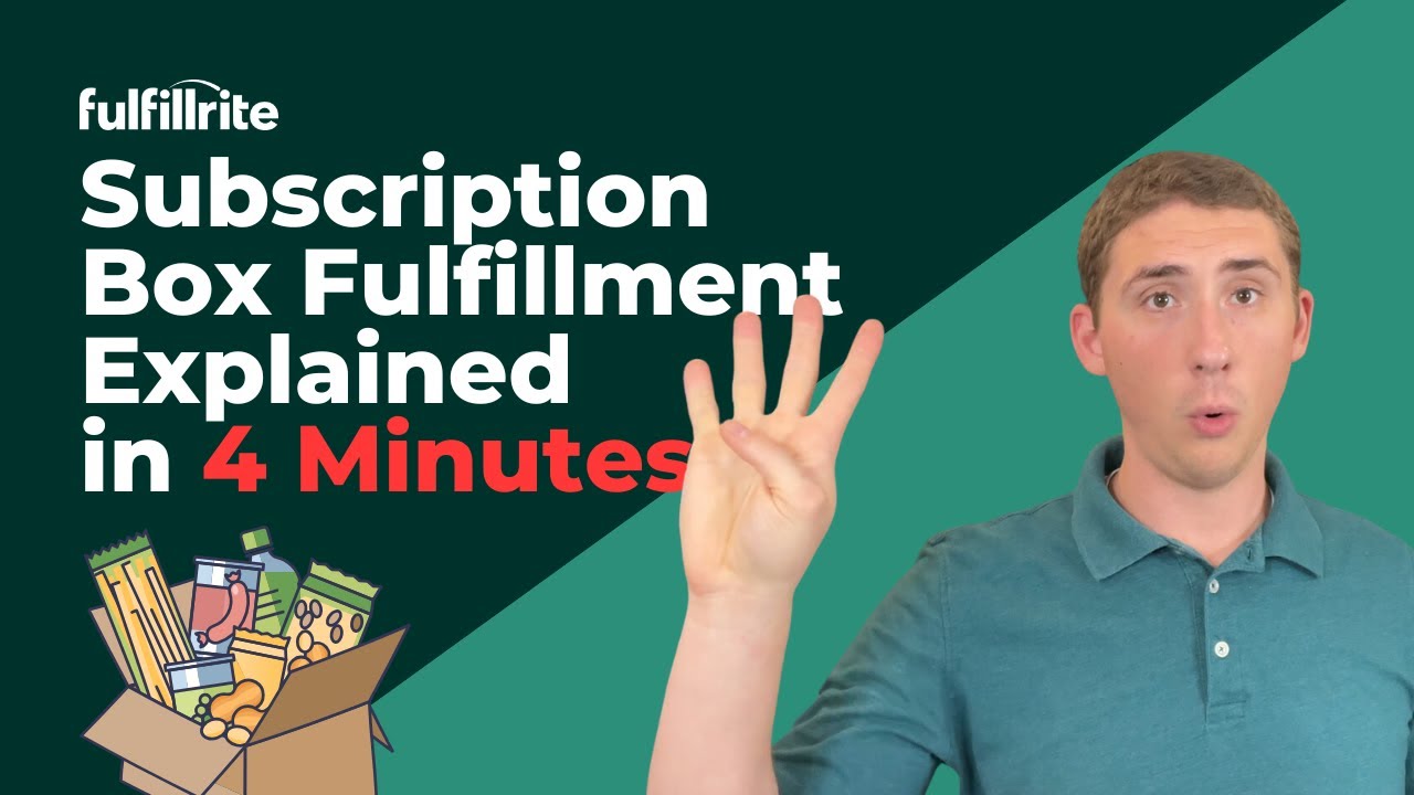 Subscription Box Fulfillment Explained in 4 Minutes