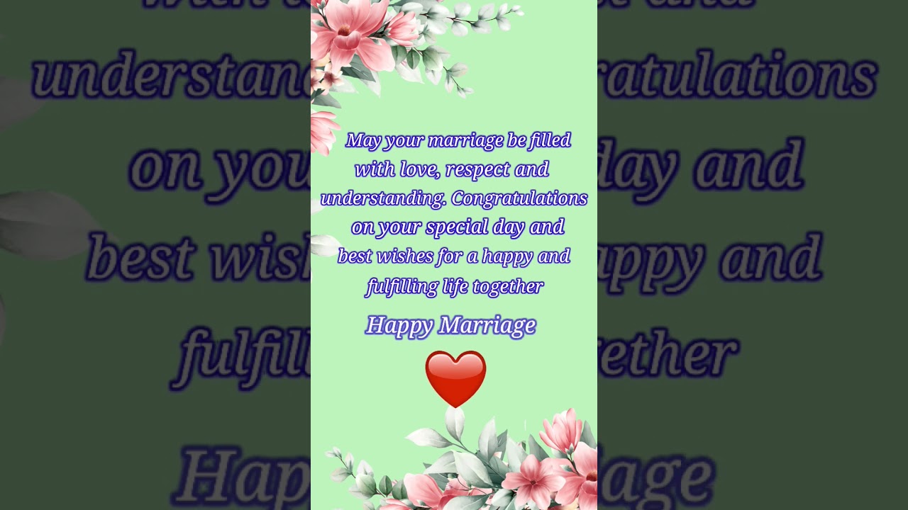 Marriage Wishes Quote