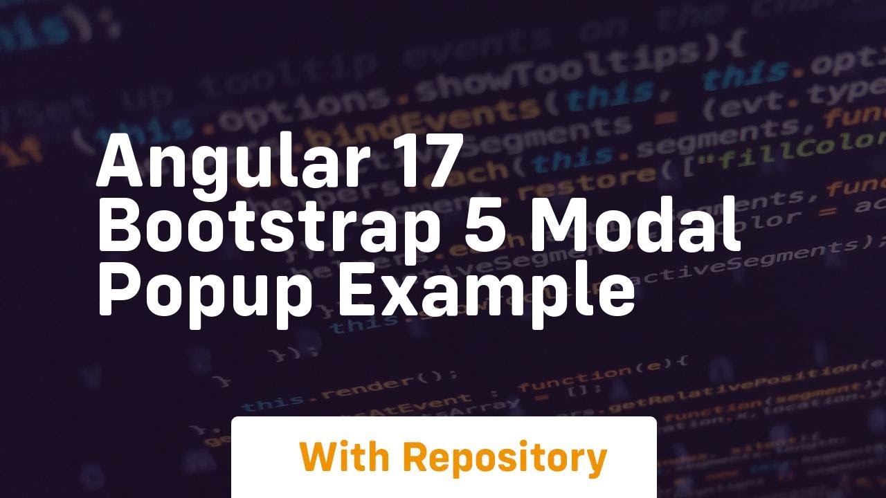 angular 17 bootstrap 5 modal popup example