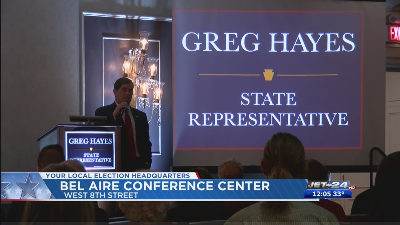 Greg Hayes kicks off election campaign
