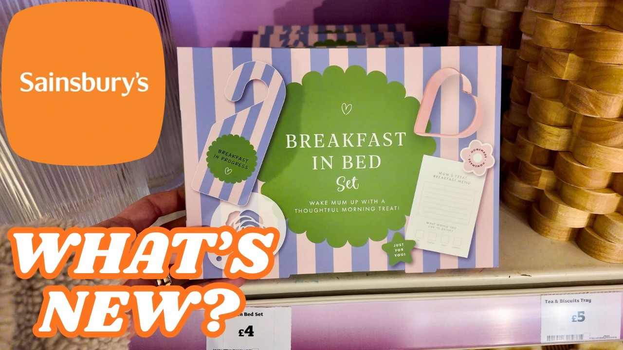 What's New in Sainsbury's - MOTHER'S DAY Gifts - March 2026