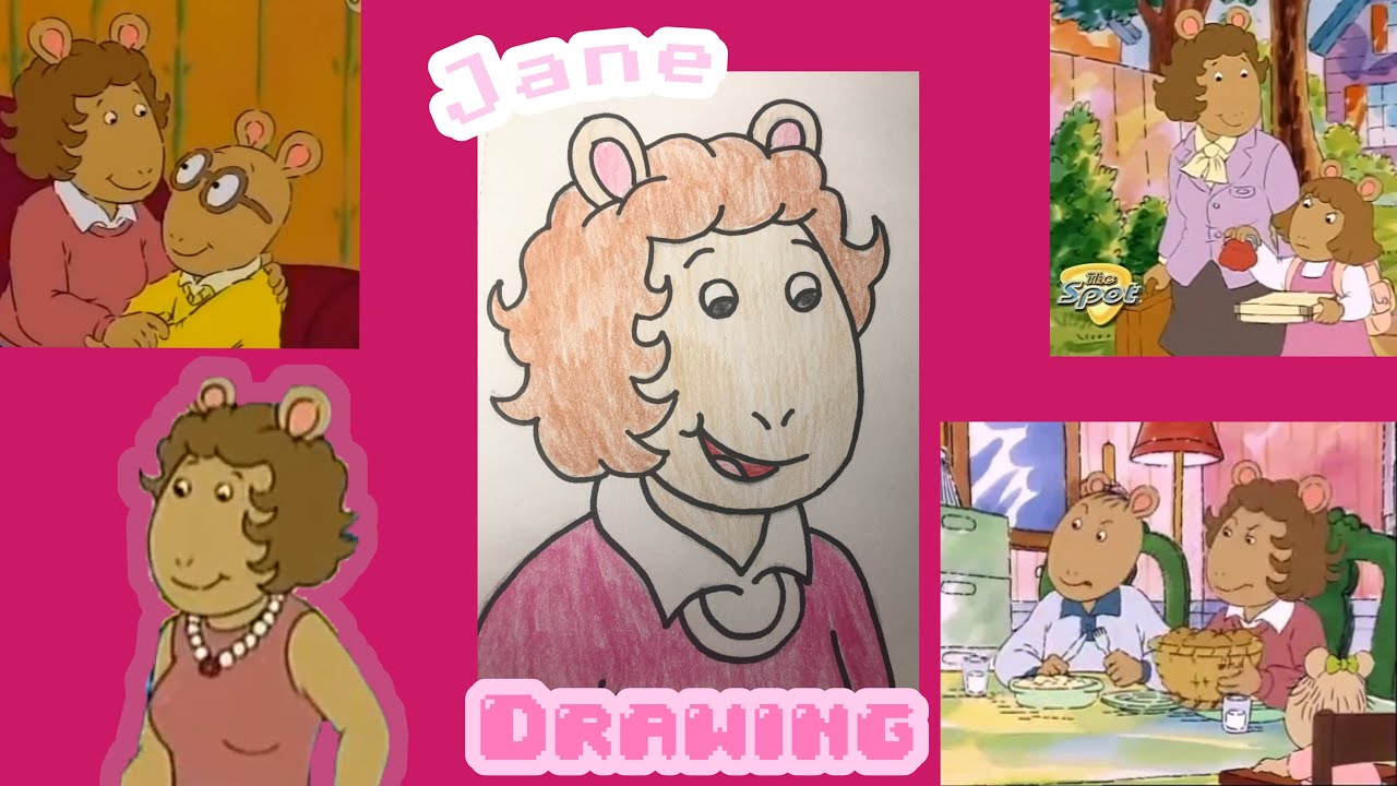 ARTHUR SERIES: JANE READ DRAWING