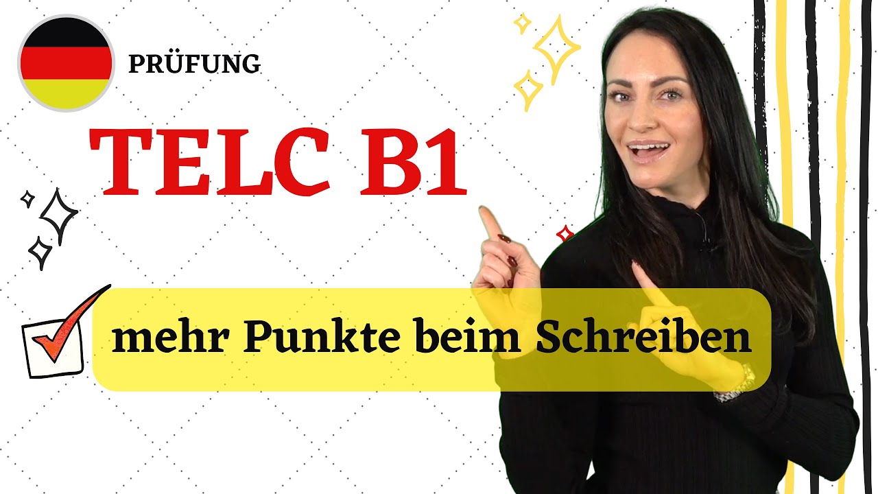 🇩🇪 TELC B1: eine Mail 👩‍💻 schreiben