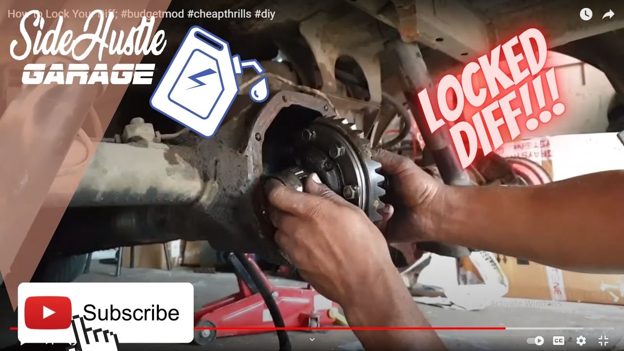 How to Lock Your Diff  on a budget DIY