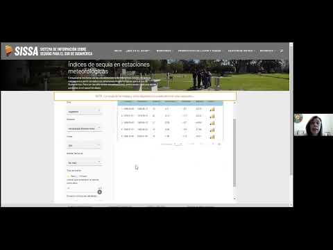 Cómo navegar el producto SISSA Índices de sequía - Pestaña Eventos