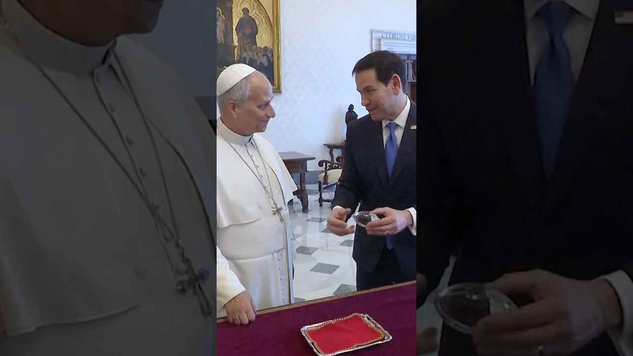 Rubio Meets Pope Leo at the Vatican After Trump Dispute